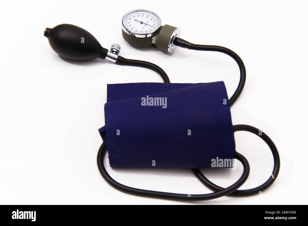 Blood pressure meter medical equipment Stock Photo - Alamy