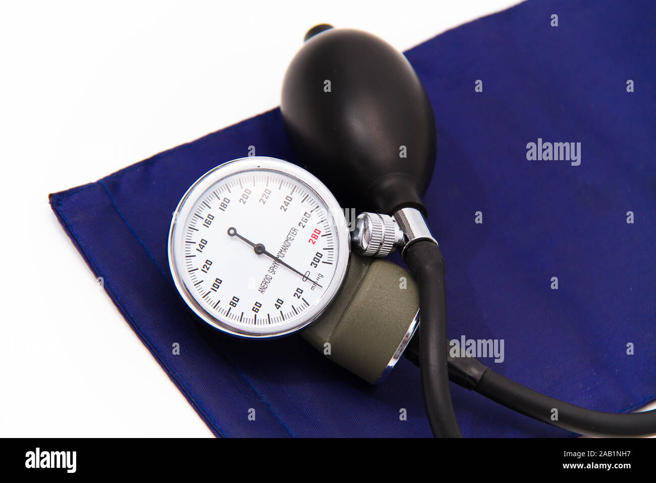 Blood pressure meter medical equipment Stock Photo - Alamy