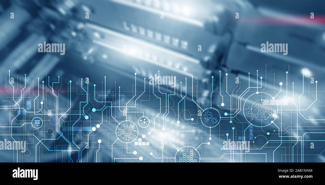 Schematic electronic draft server room information communication ...