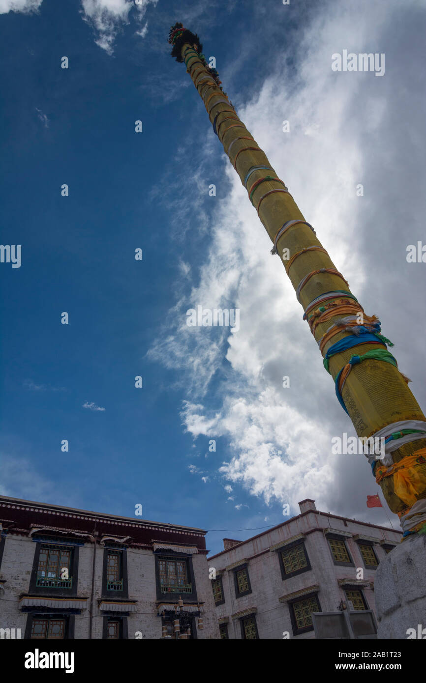 Prayer pole hi-res stock photography and images - Alamy