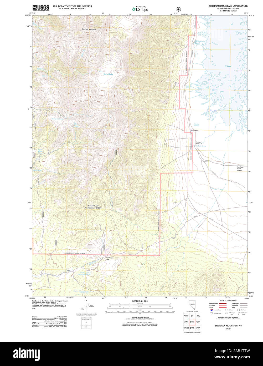 Map of sherman Cut Out Stock Images & Pictures - Alamy