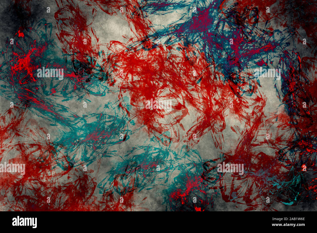 Blue Paint Splatter Texture