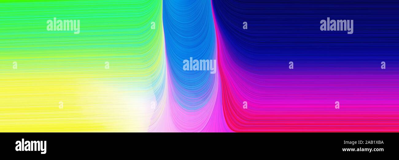 modern waves background design with strong blue, pale golden rod and ...