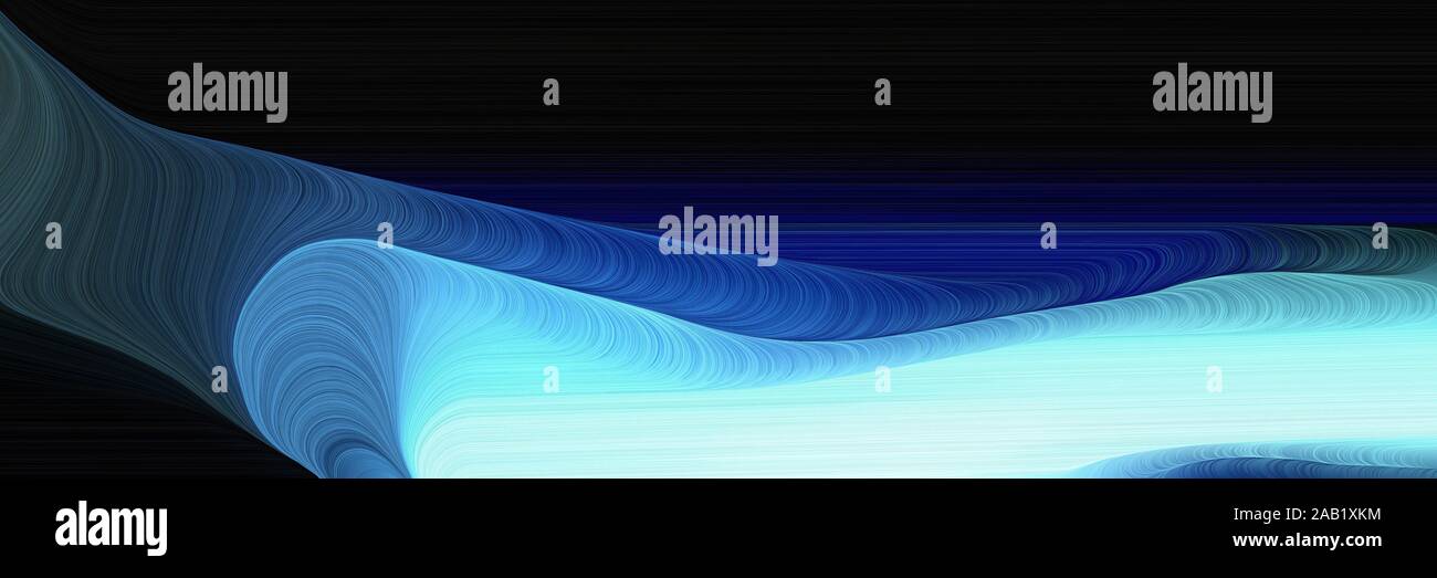 curvy background illustration with very dark blue, baby blue and teal ...