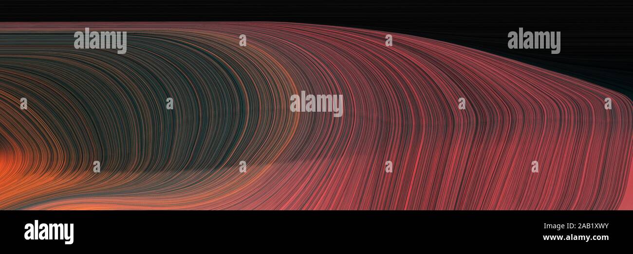 abstract waves design with very dark blue, moderate red and dark ...