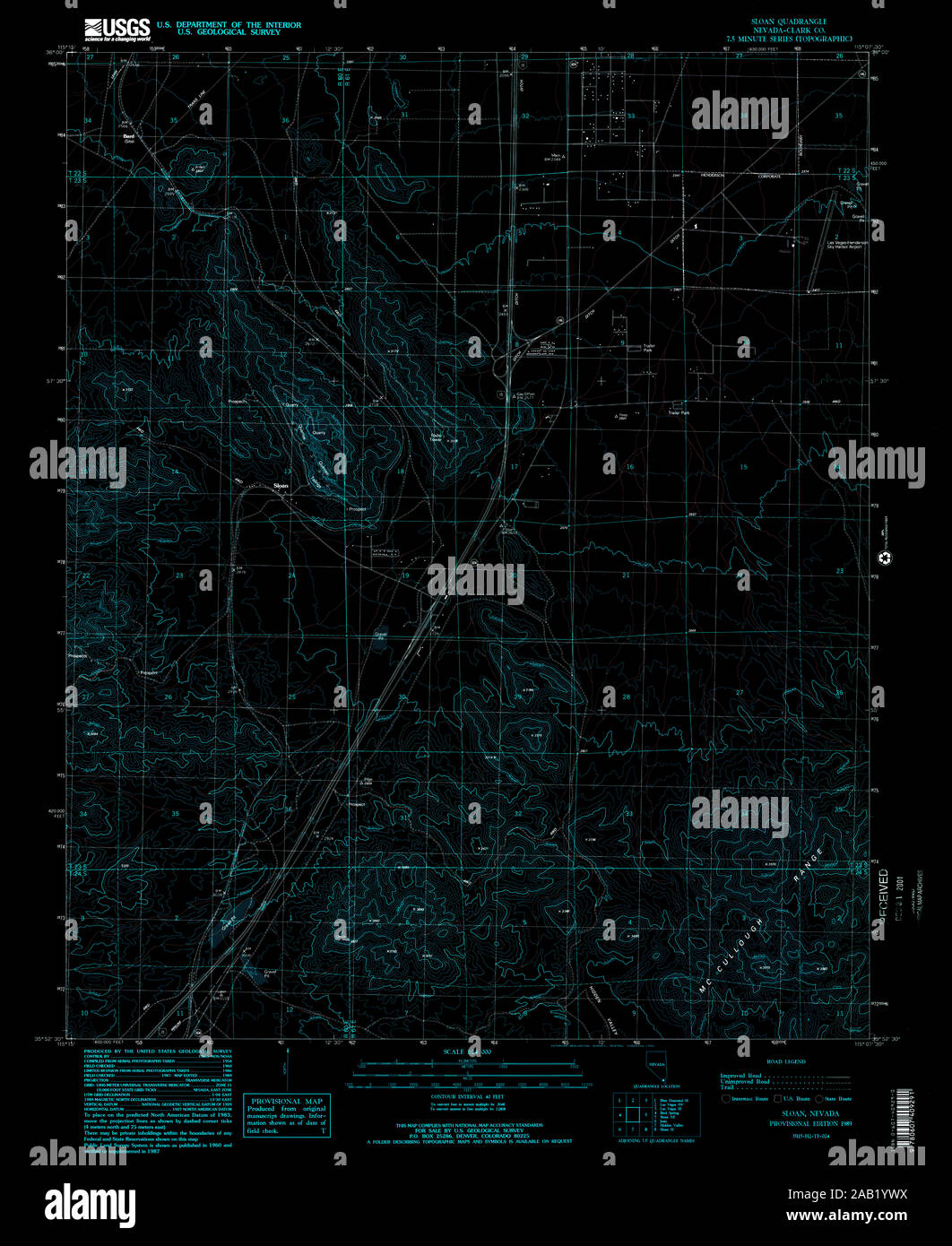 Sloan map hi-res stock photography and images - Alamy