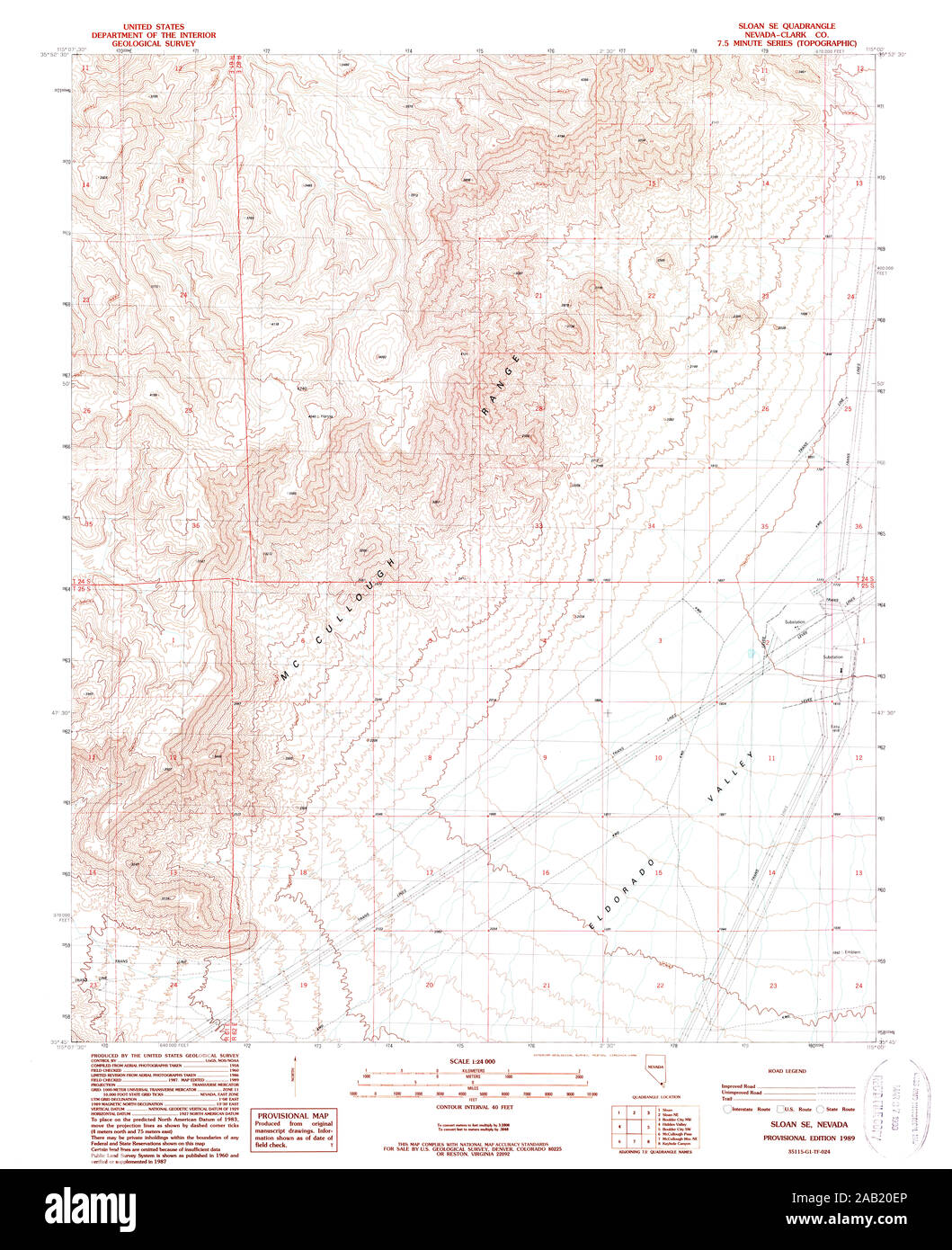 Map of sloan hi-res stock photography and images - Alamy
