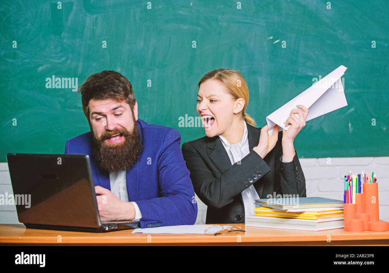 Businessman secretary office informal work hi-res stock photography and ...