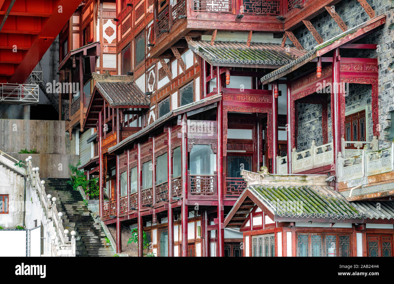 Hongyadong chongqing old city hi-res stock photography and images - Alamy