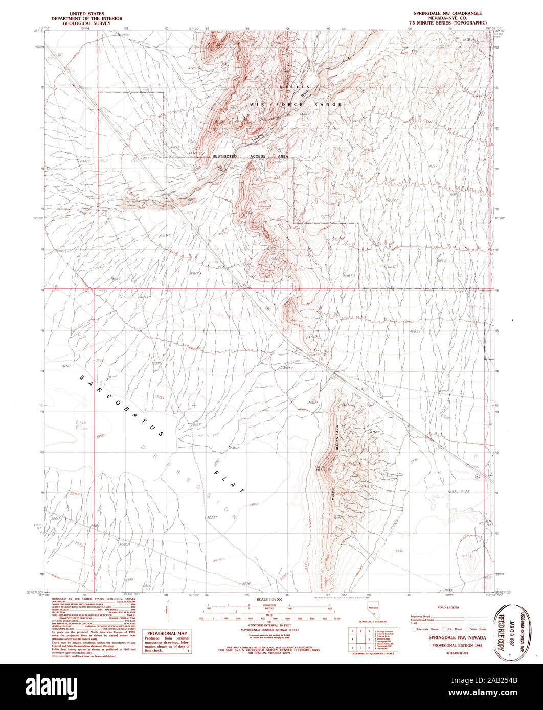 Springdale map Cut Out Stock Images & Pictures - Alamy
