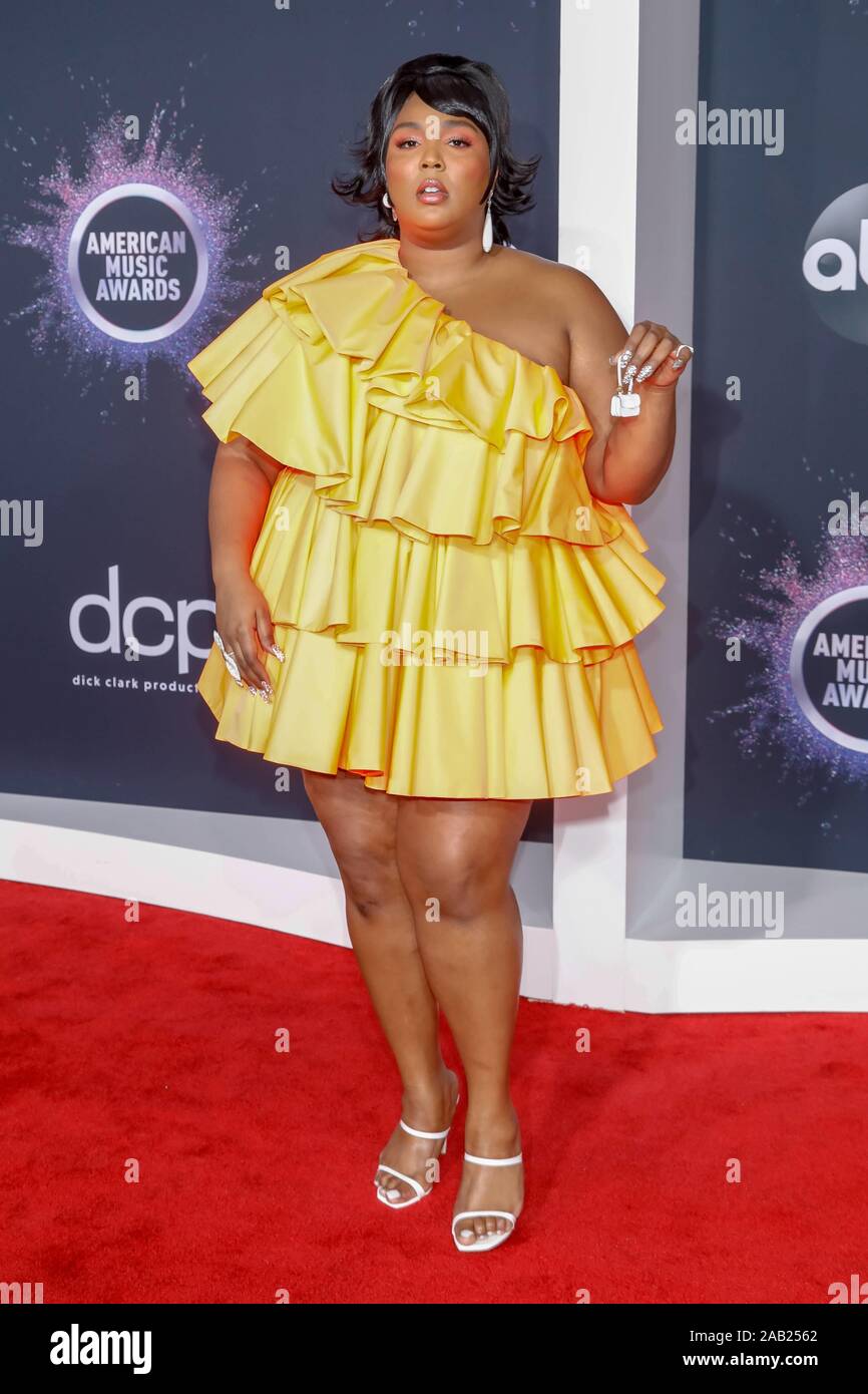 Los Angeles, California, USA. 24th Nov, 2019. Lizzo attends the 2019 ...