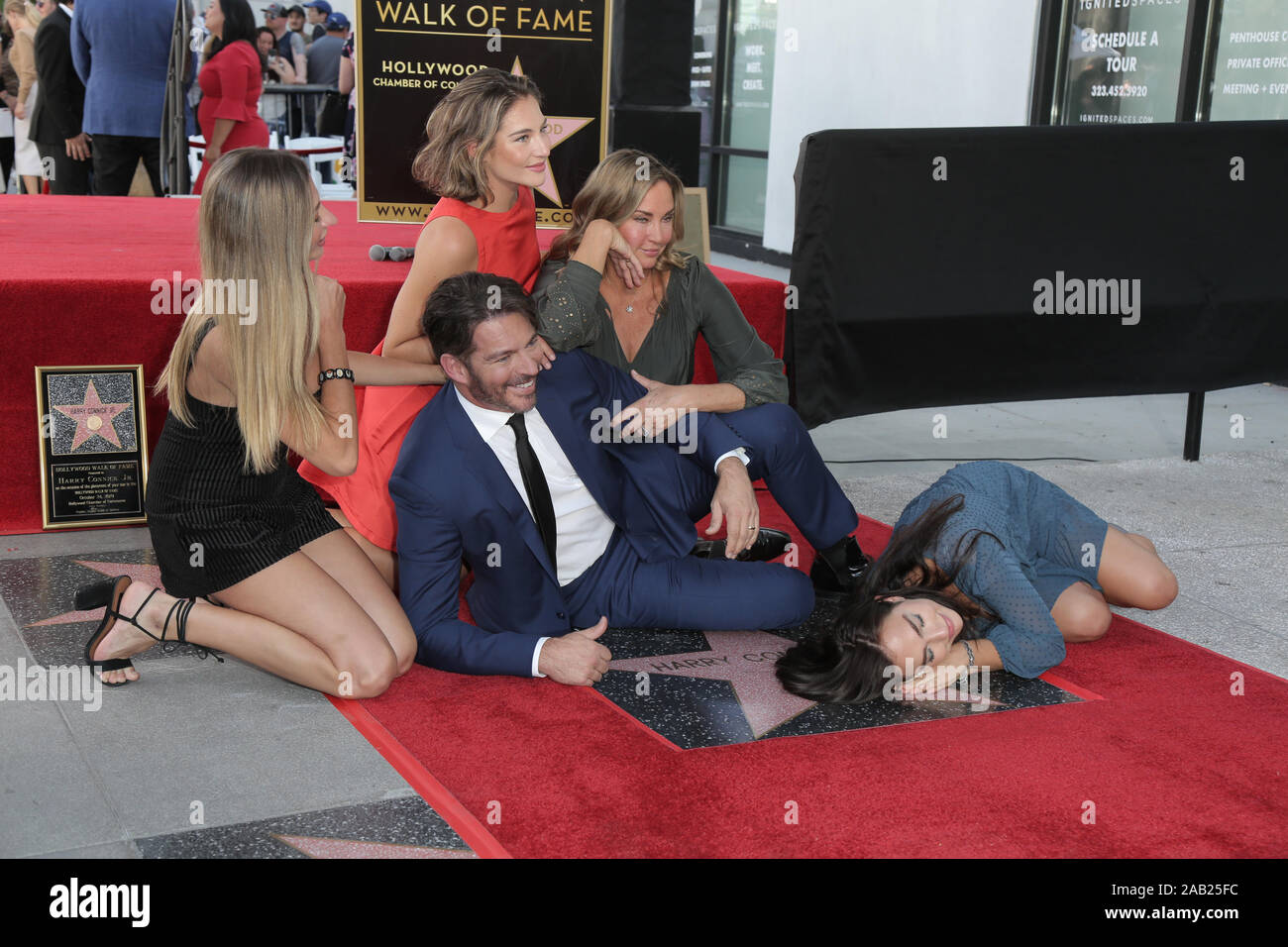 Harry Connick Jr. Star Ceremony on the Hollywood Walk of Fame on ...
