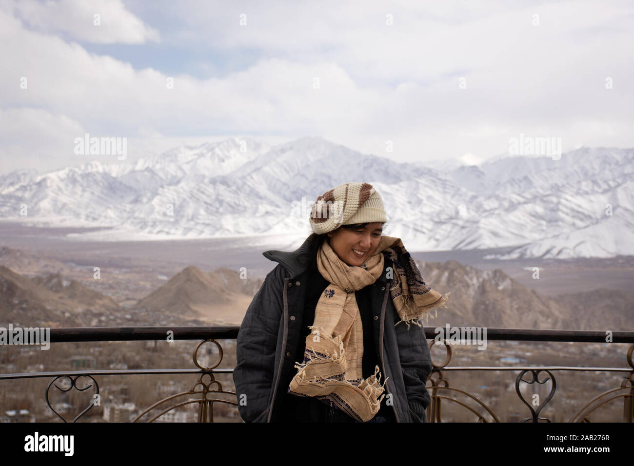 Travelers thai women people travel visit and pose take photo view ...