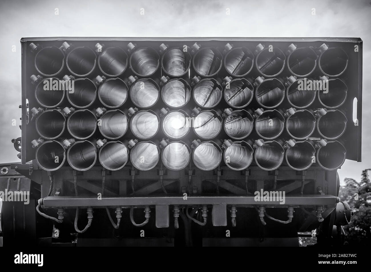 Multi barrel rocket launcher hi-res stock photography and images - Alamy