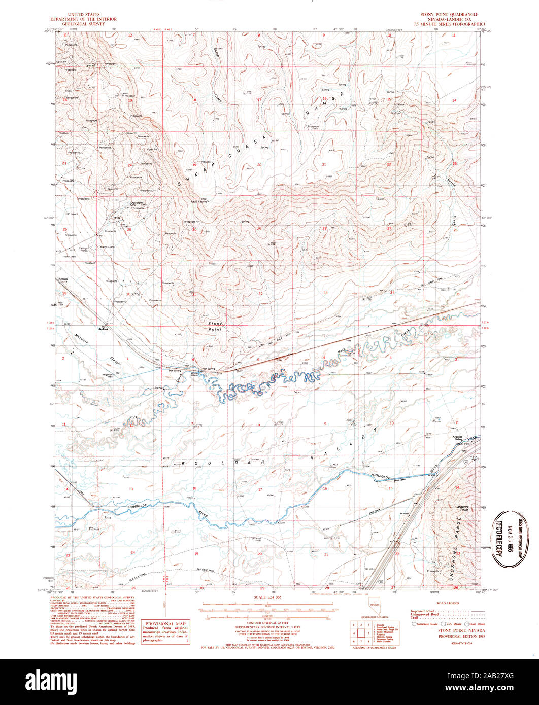 Stony point map hi-res stock photography and images - Alamy