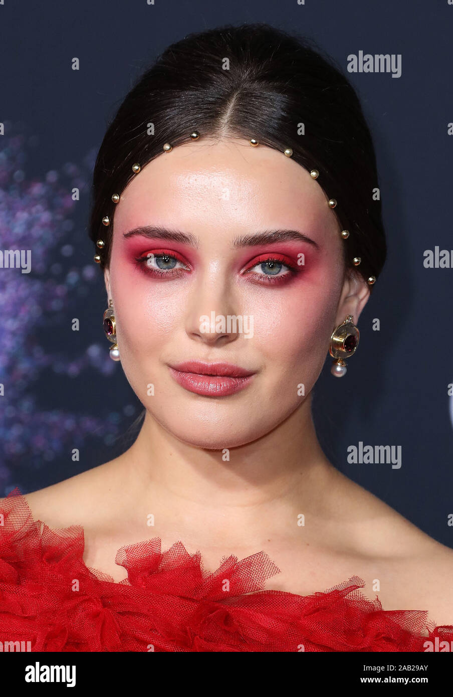 Los Angeles, United States. 24th Nov, 2019. Actress Katherine Langford ...