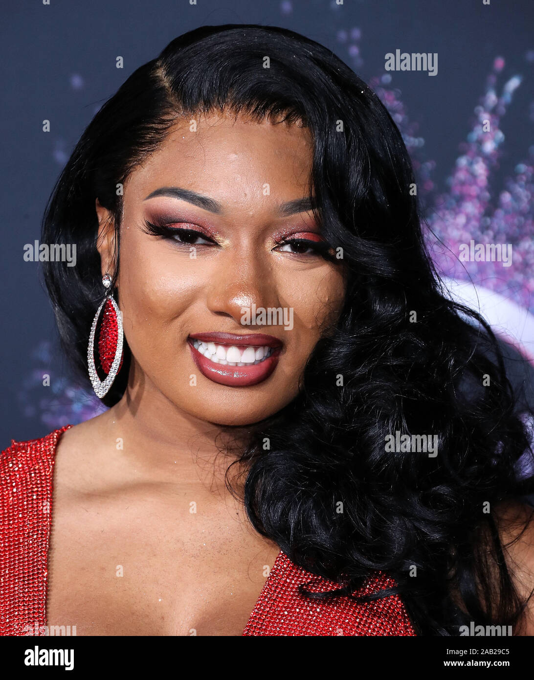 Los Angeles, United States. 24th Nov, 2019. Rapper Megan Thee Stallion ...