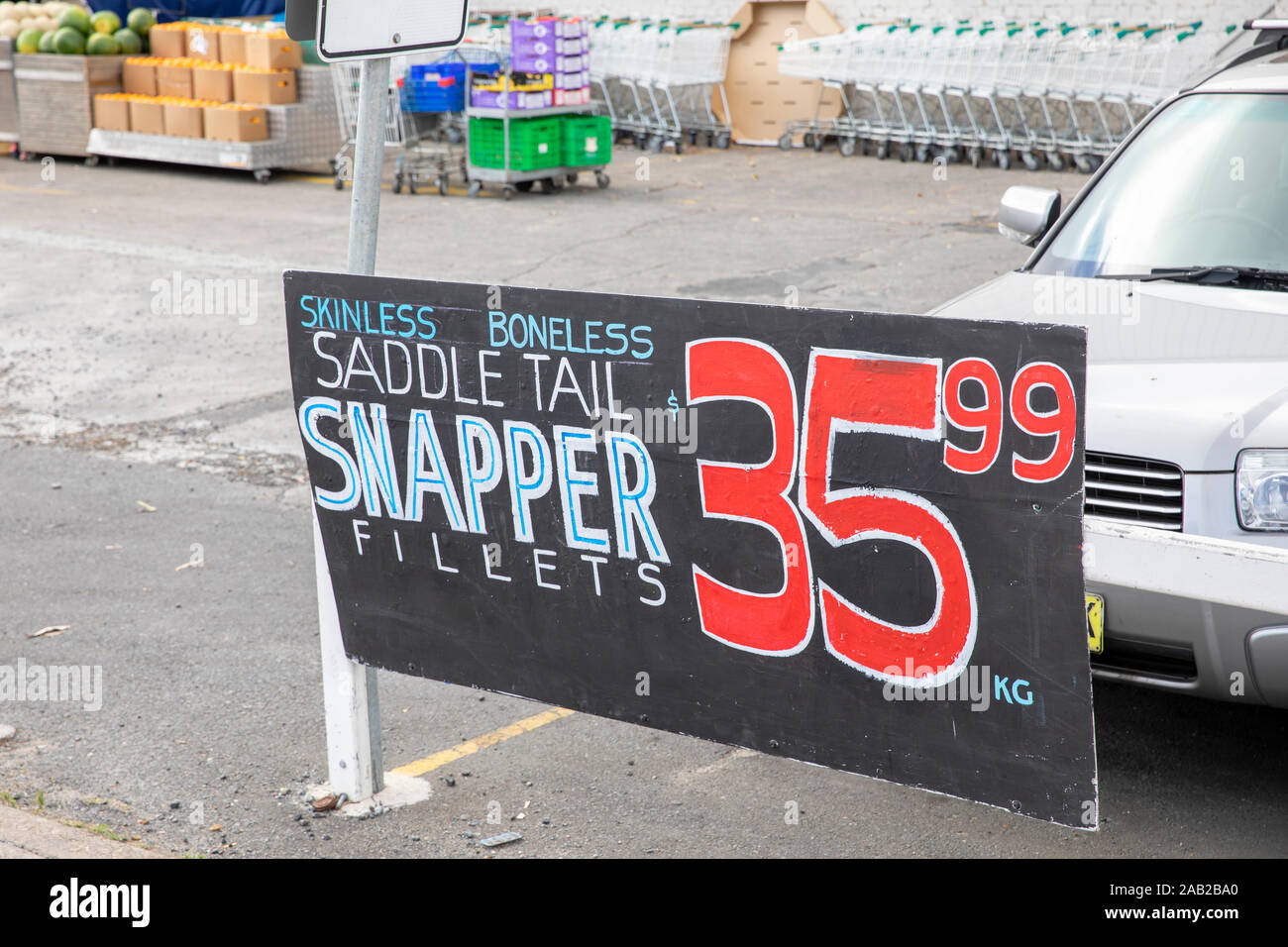 Australian snapper fillets hi-res stock photography and images - Alamy