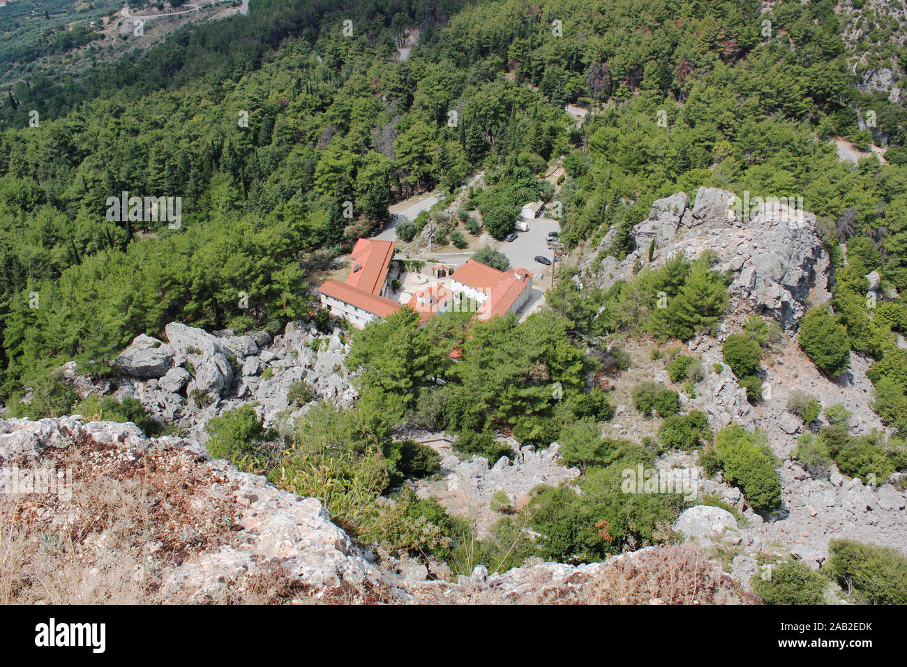 Holy Monastery of Saint Dimitrios in Zalongo or Zalogo Preveza Greece ...