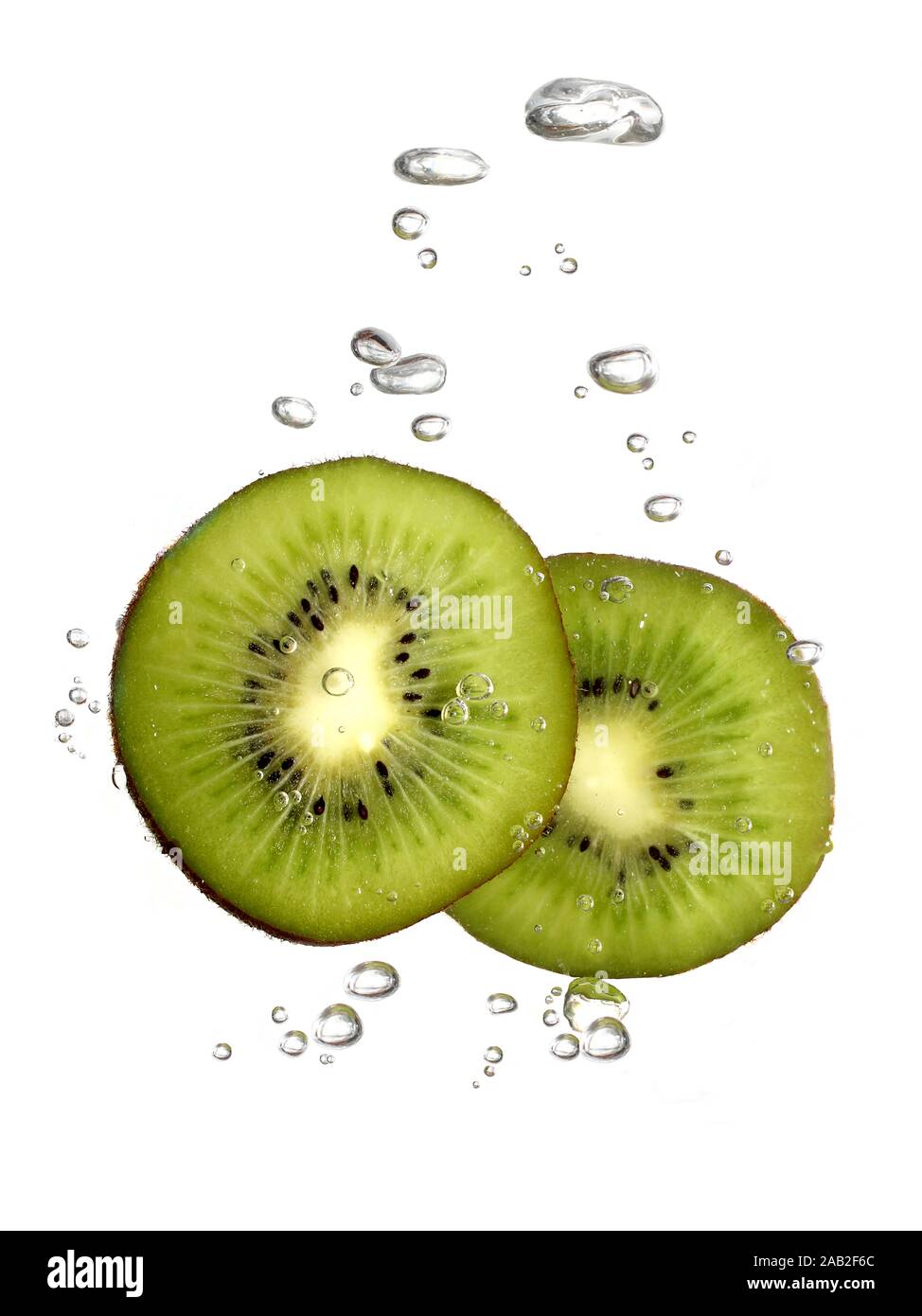 Fruit dropped in water with splash Cut Out Stock Images & Pictures - Alamy