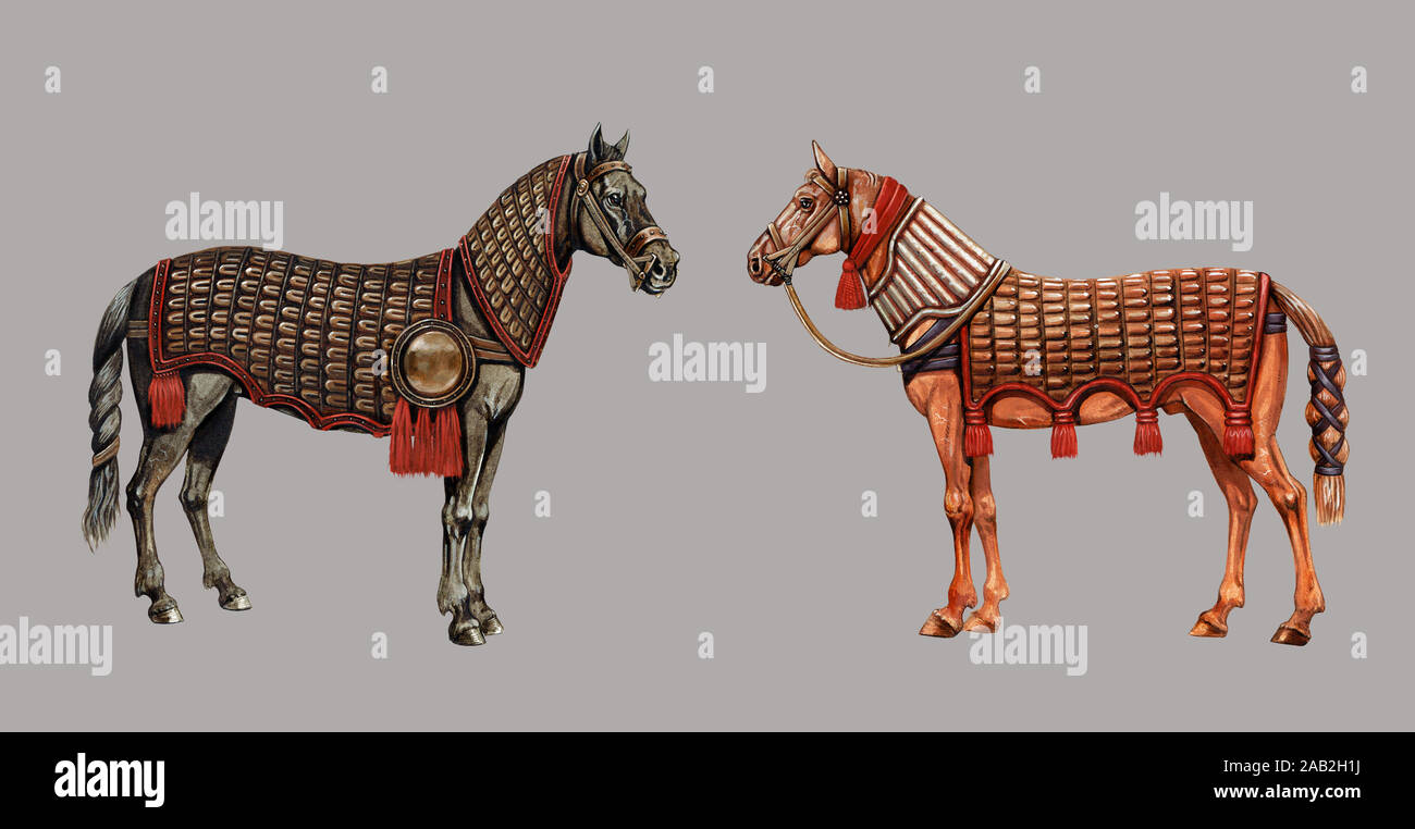 Ancient Sculpture Of Horses High Resolution Stock Photography and ...