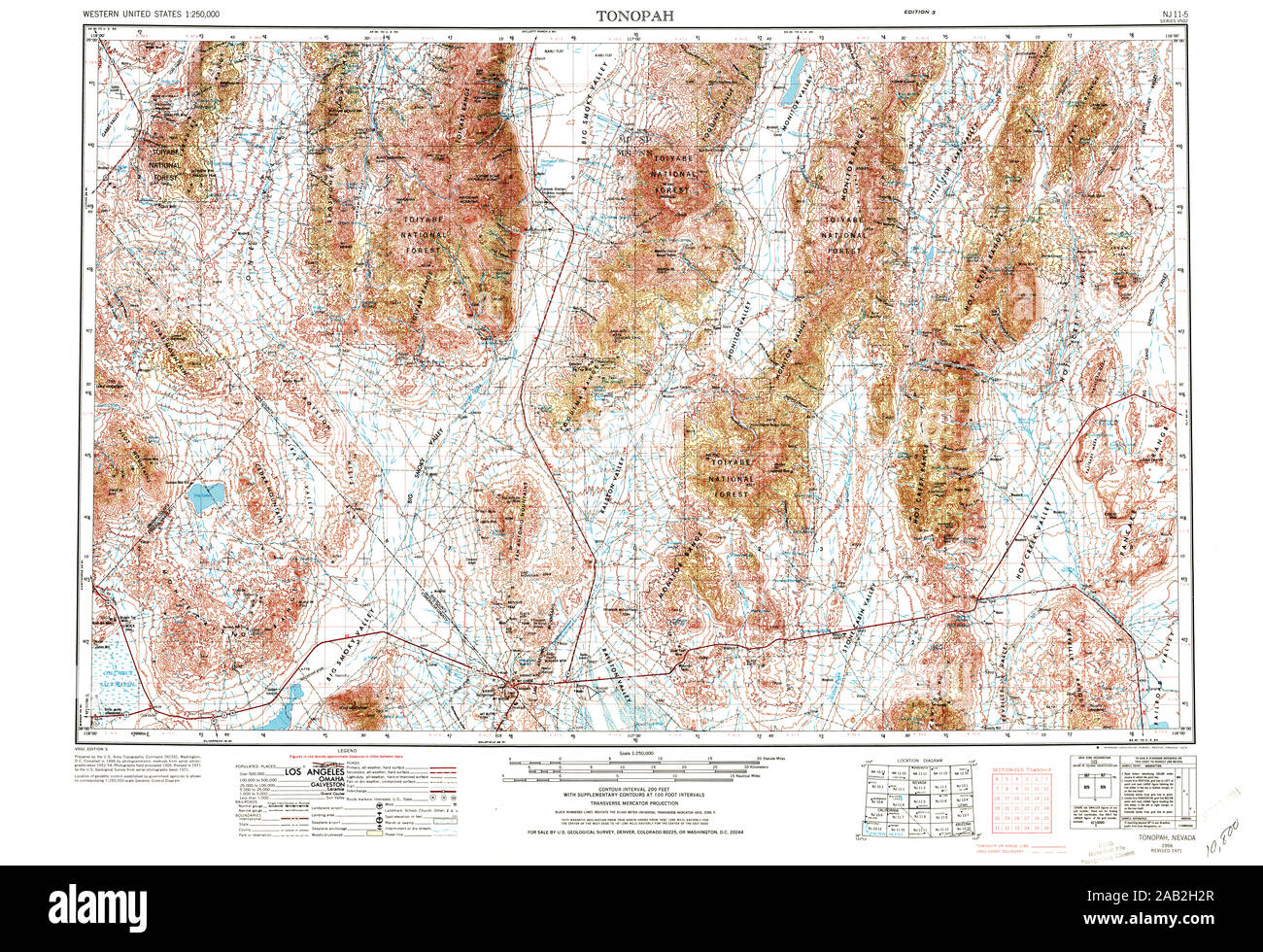 Tonopah, nevada Cut Out Stock Images & Pictures - Alamy