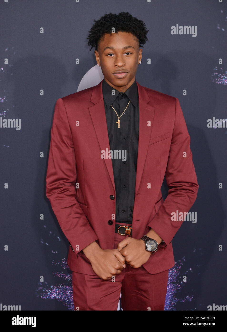 Los Angeles, USA. 24th Nov, 2019. Joshua Cureton attends the 2019 ...