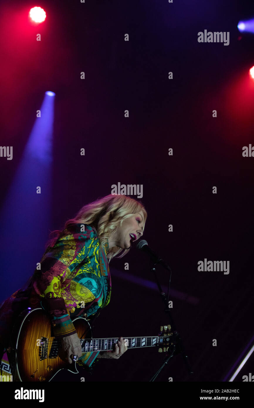 November 24, 2019: Nancy Wilson of Heart performs during Guitar Legends ...