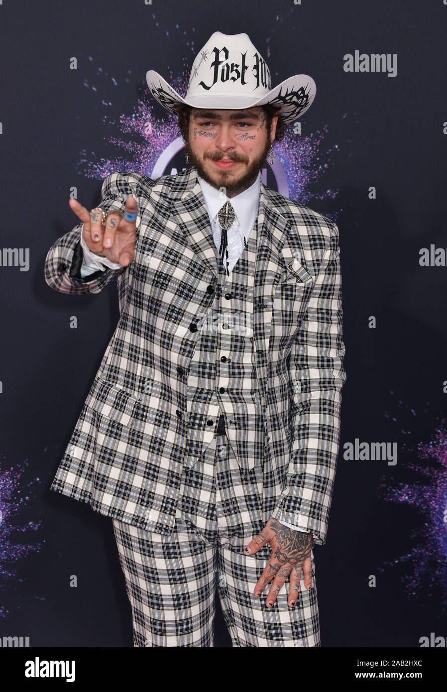 Los Angeles, USA. 24th Nov, 2019. Post Malone 187 attends the 2019 ...