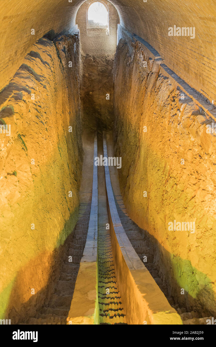 ulug beck observatory mirzo ulugbek samarkand uzbekistan Stock Photo - Alamy