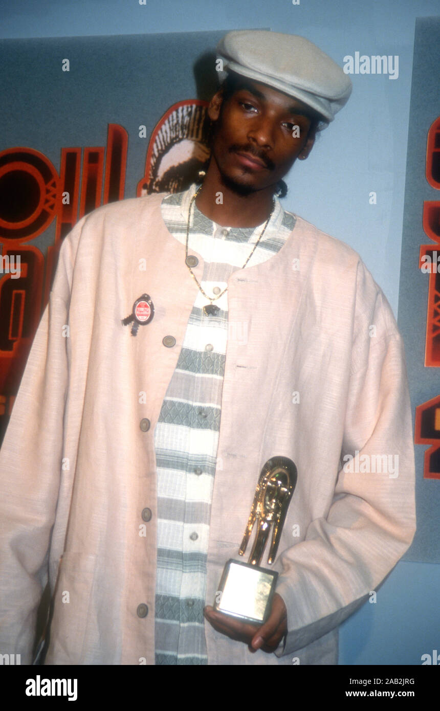Los Angeles, California, USA 13th March 1995 Rapper Snoop Dogg attends ...