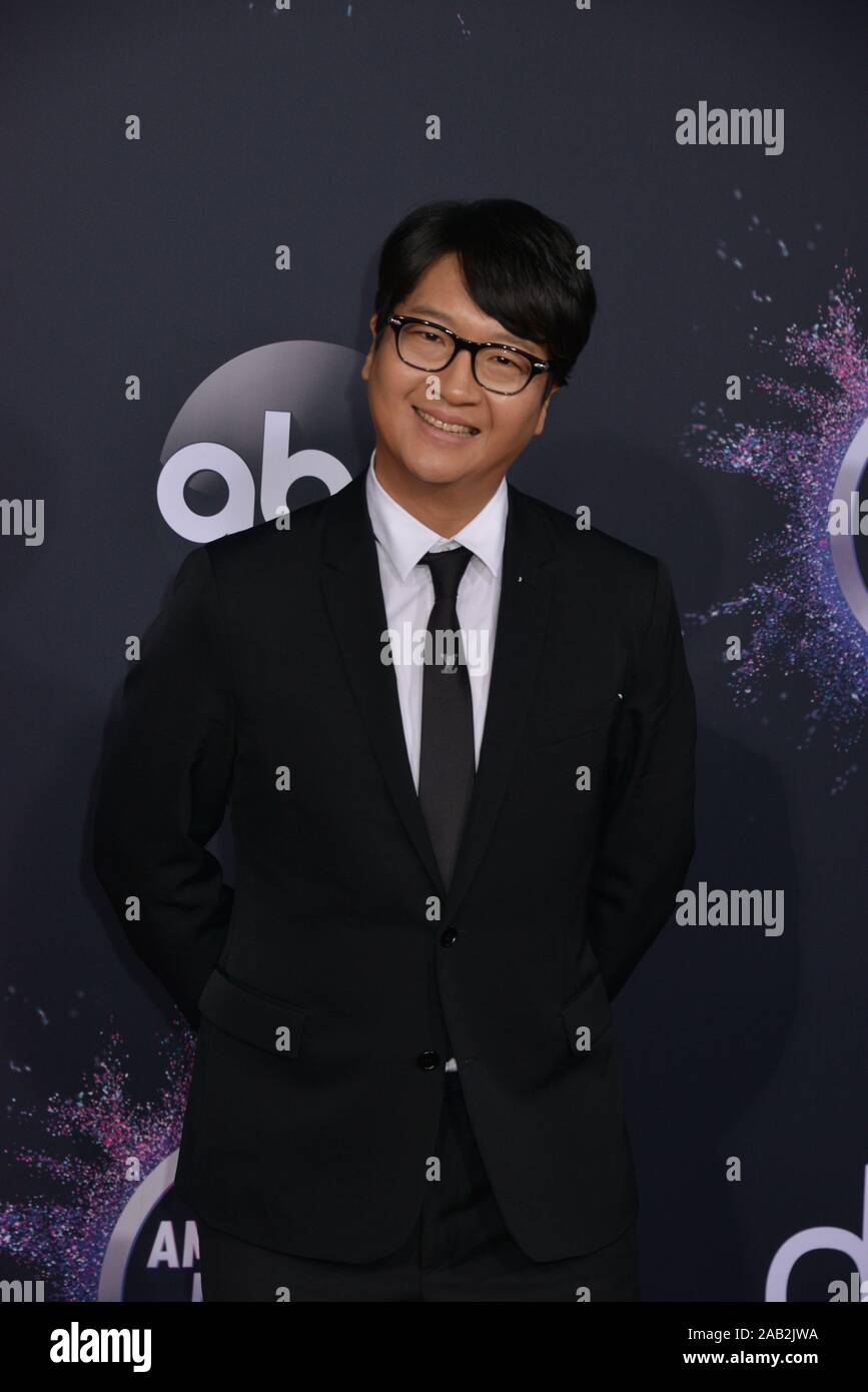 Los Angeles, USA. 24th Nov, 2019. Lenzo Yoon, Co-CEO of Big Hit ...