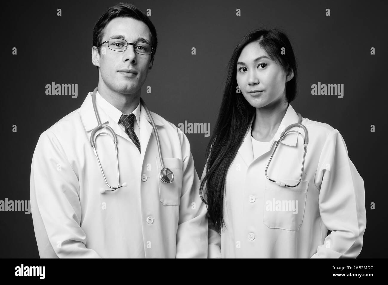 Trust in doctors Black and White Stock Photos & Images - Alamy