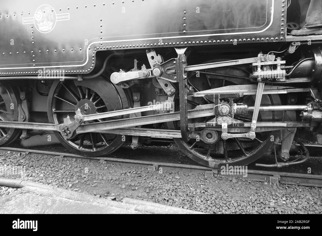Driving wheels steam locomotive hi-res stock photography and images - Alamy