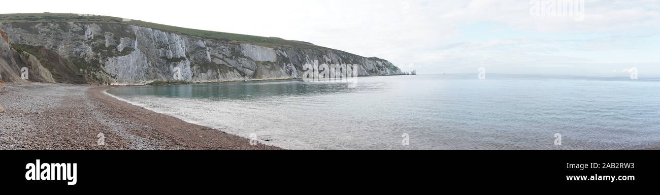 the needles isle of Wight Stock Photo - Alamy
