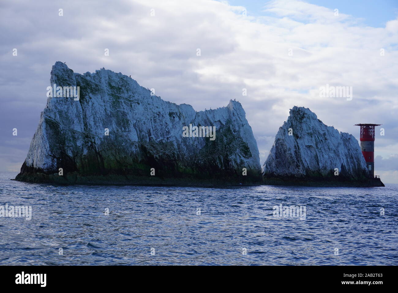 the needles isle of Wight Stock Photo - Alamy