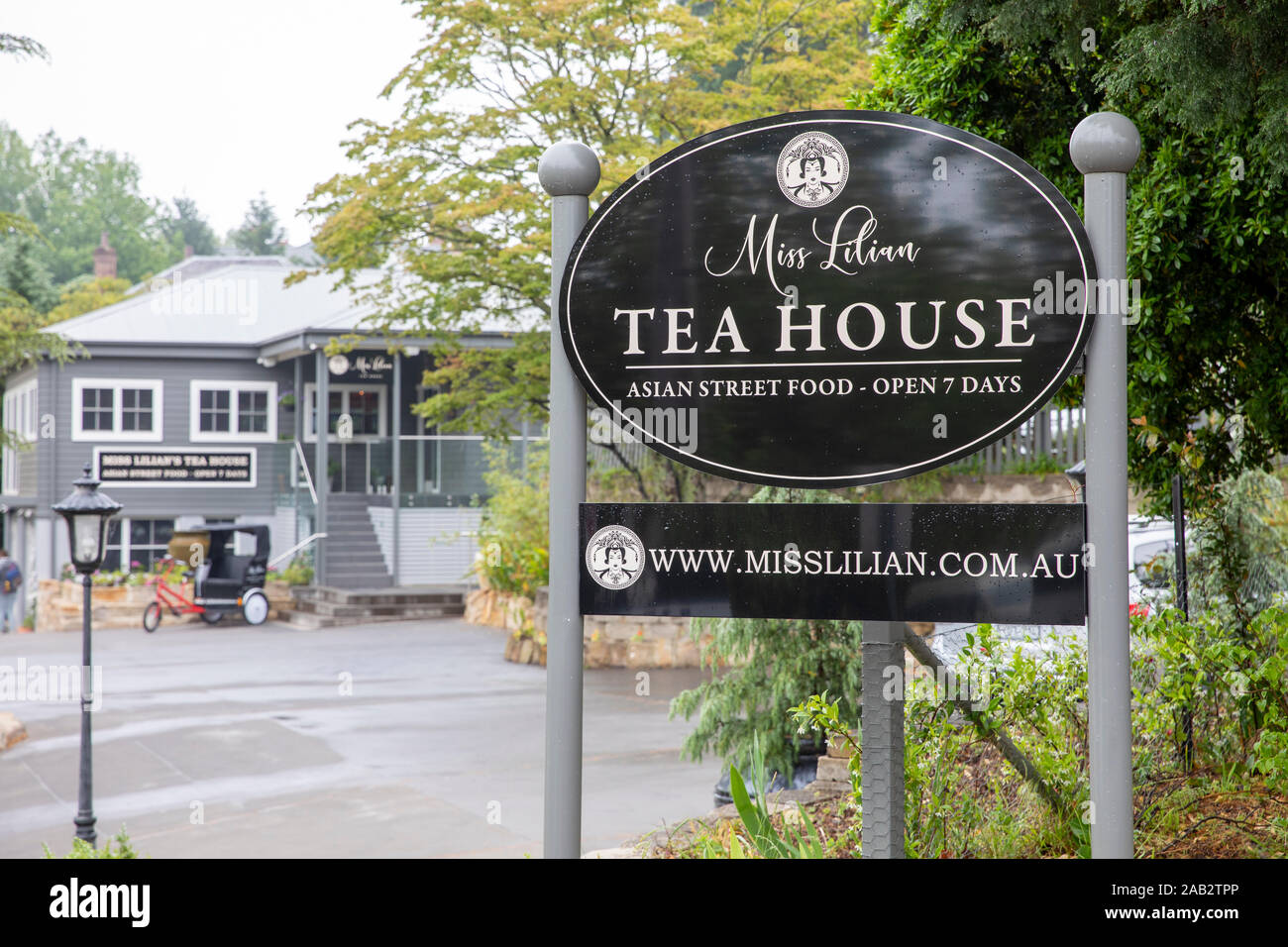 Australian tea house Miss Lilian at Katoomba in the blue mountains,nsw ...
