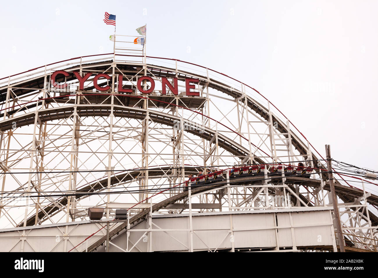 Coney island cyclone hi-res stock photography and images - Alamy