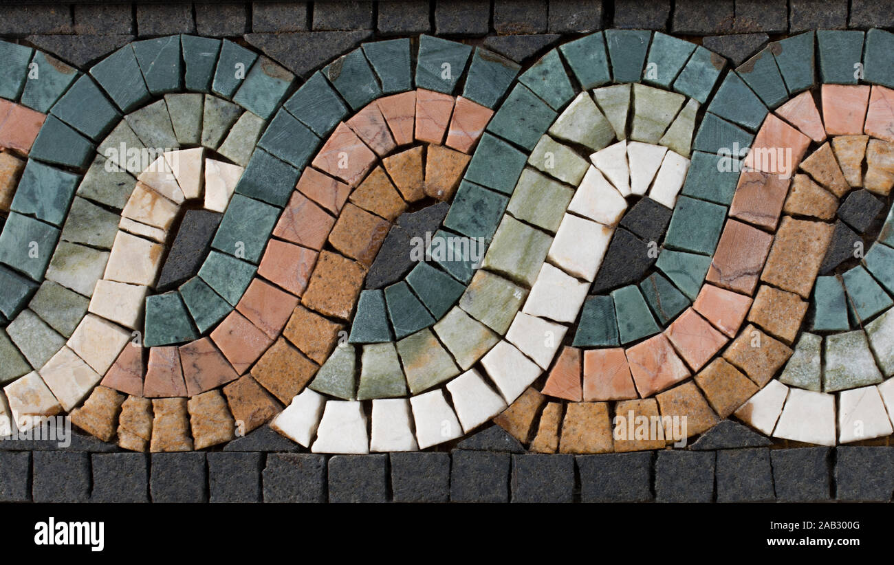 Different mosaic textures made with colorful mosaic Stock Photo - Alamy