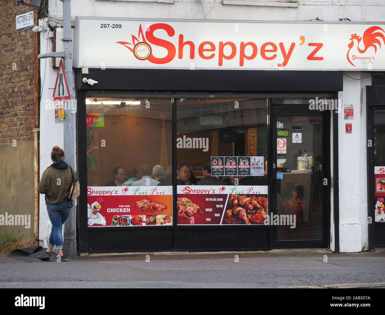 Sheerness, Kent, UK. 25th November, 2019. BBC Victoria Derbyshire live ...