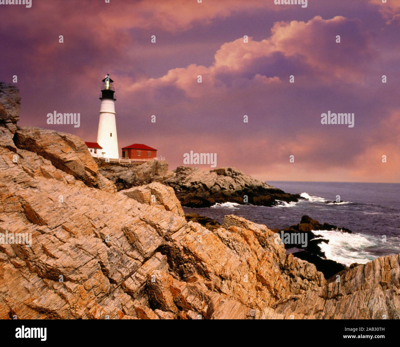 Portland Head Light Stock Photo - Alamy