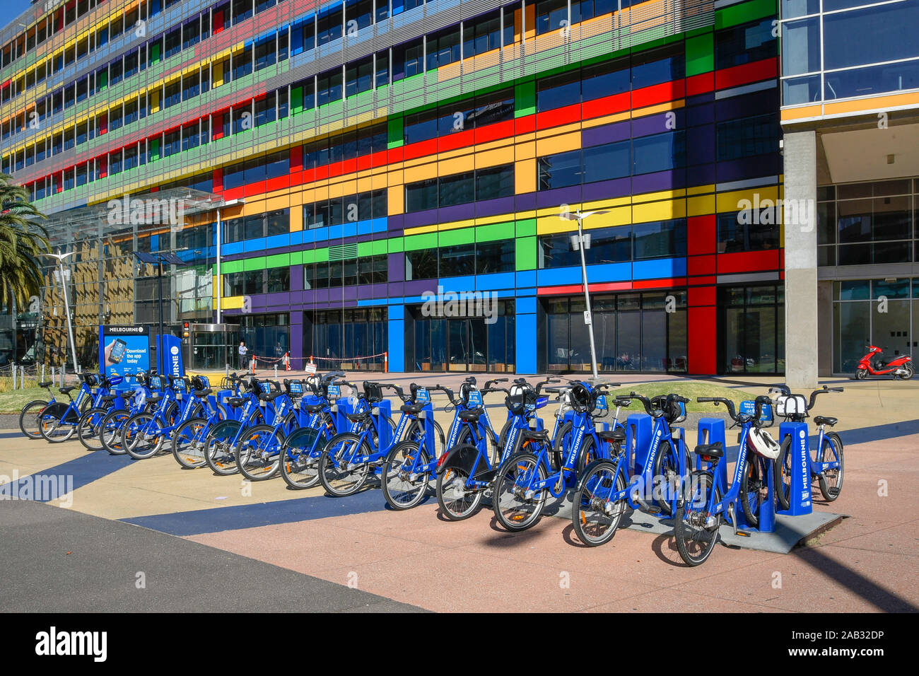 Australia, Victoria, Melbourne, April 12 , 2019 - Docklands, Victoria ...