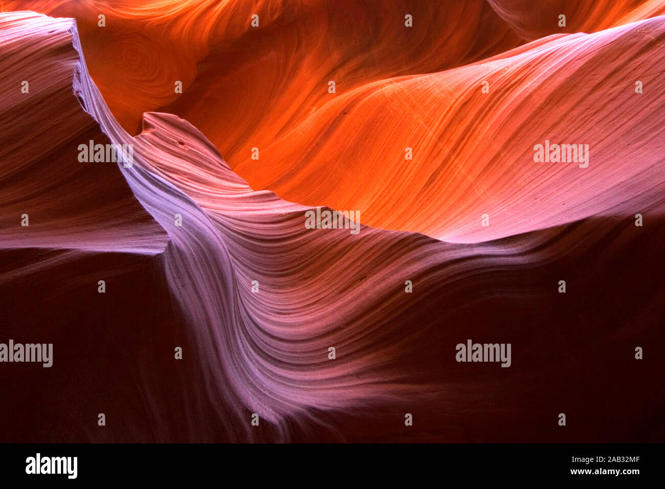 Geografie, Reise, Antelope Canyon, Schlucht, Page, Arizona, USA ...