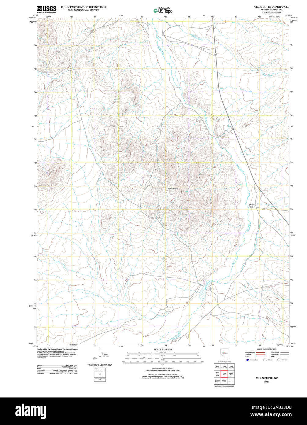 Vigus butte hi-res stock photography and images - Alamy