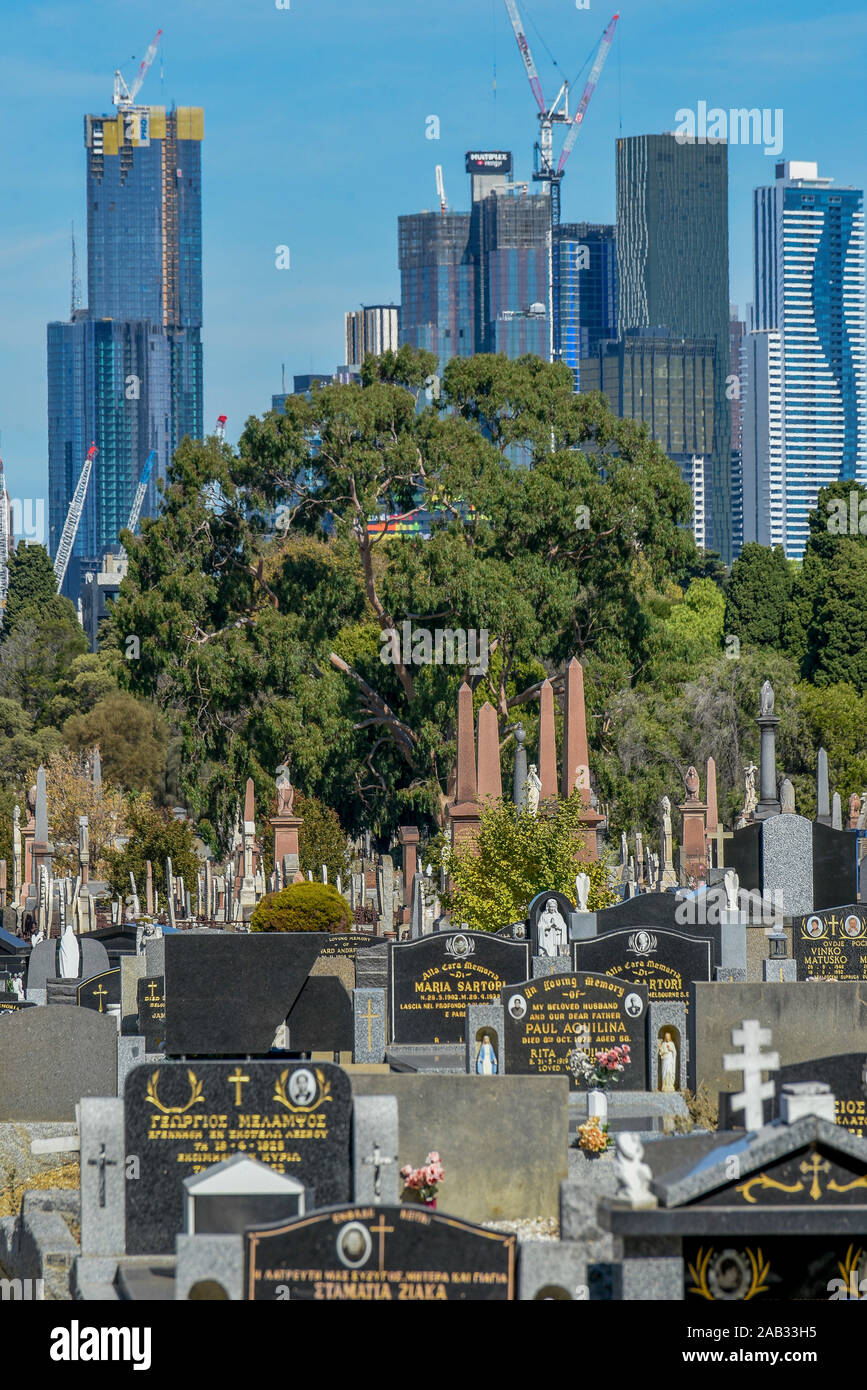 Australia, Victoria, Melbourne, April 11, 2019 - Melbourne General ...