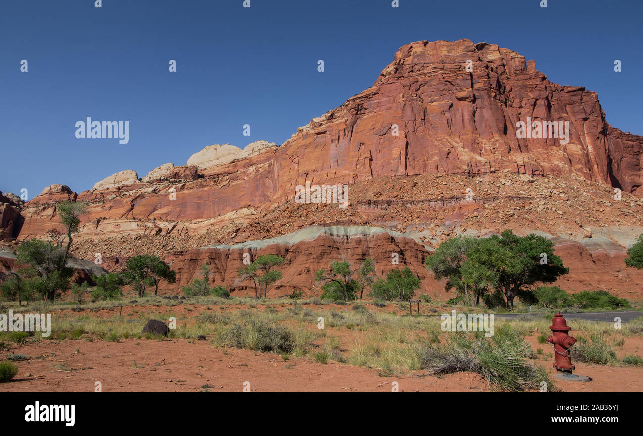 Capitol Reef Nationa Park Stock Photo - Alamy