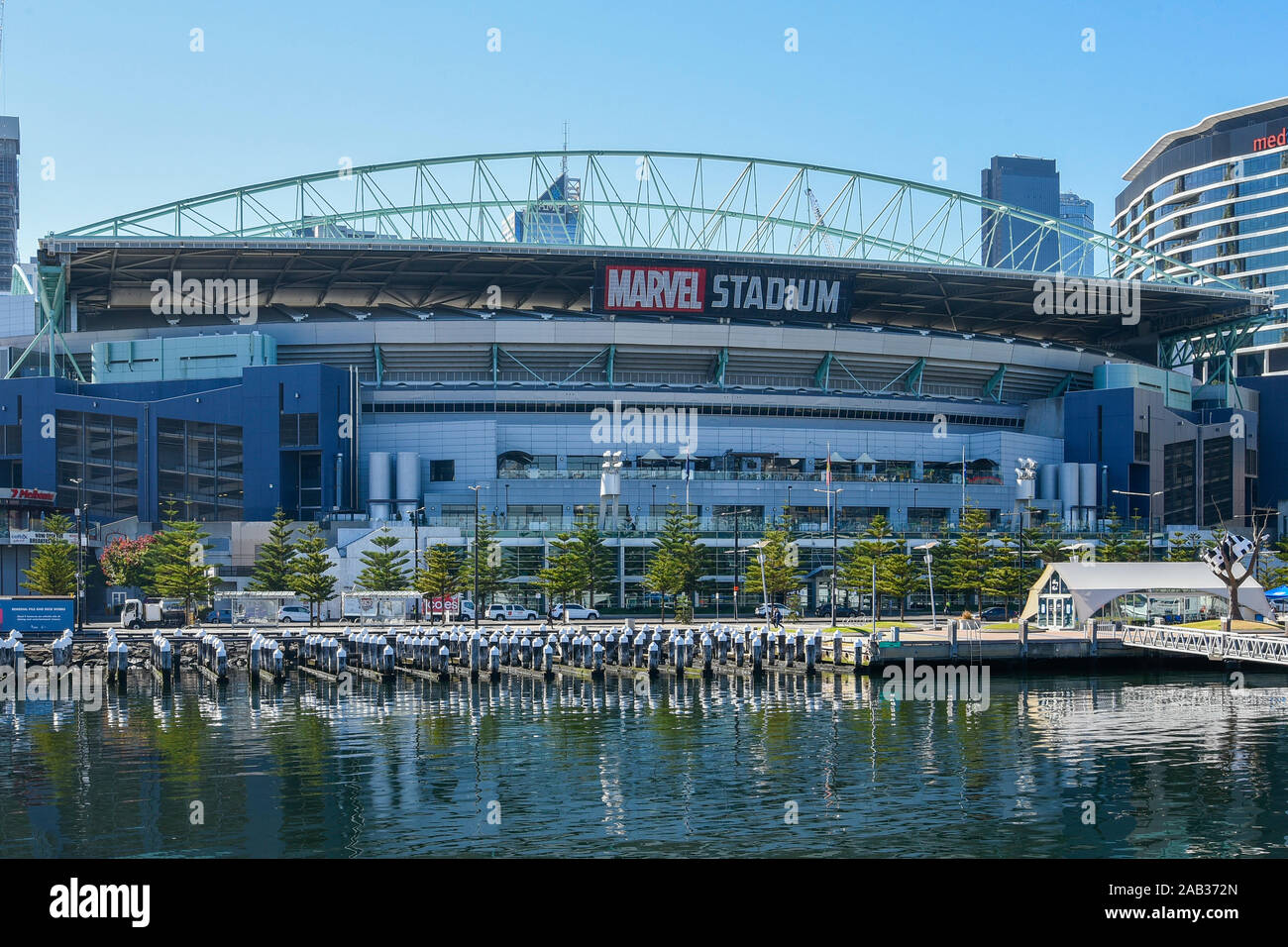 Marvel stadium, melbourne hi-res stock photography and images - Alamy
