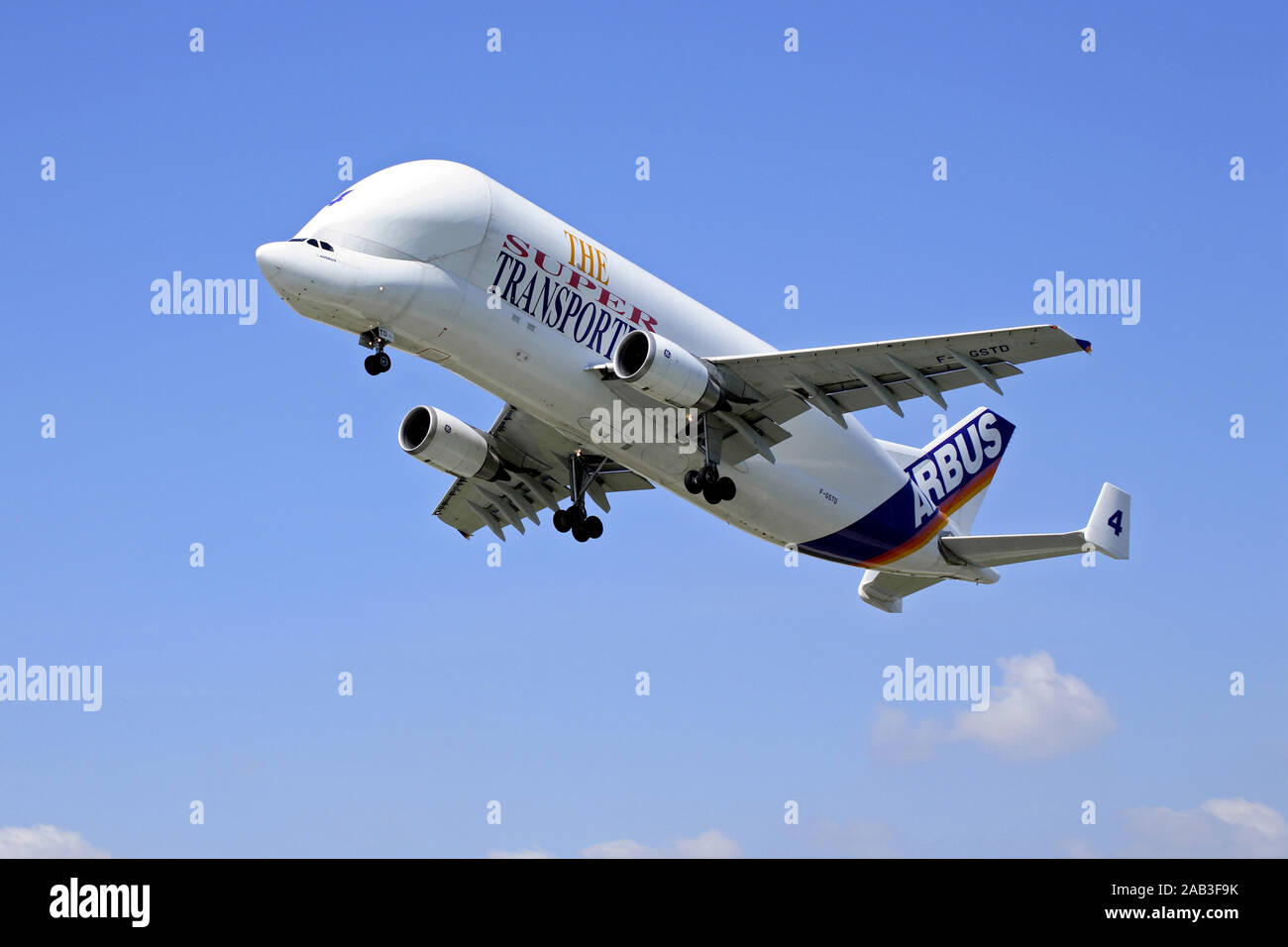 Airbus Super Transporter Stock Photo - Alamy