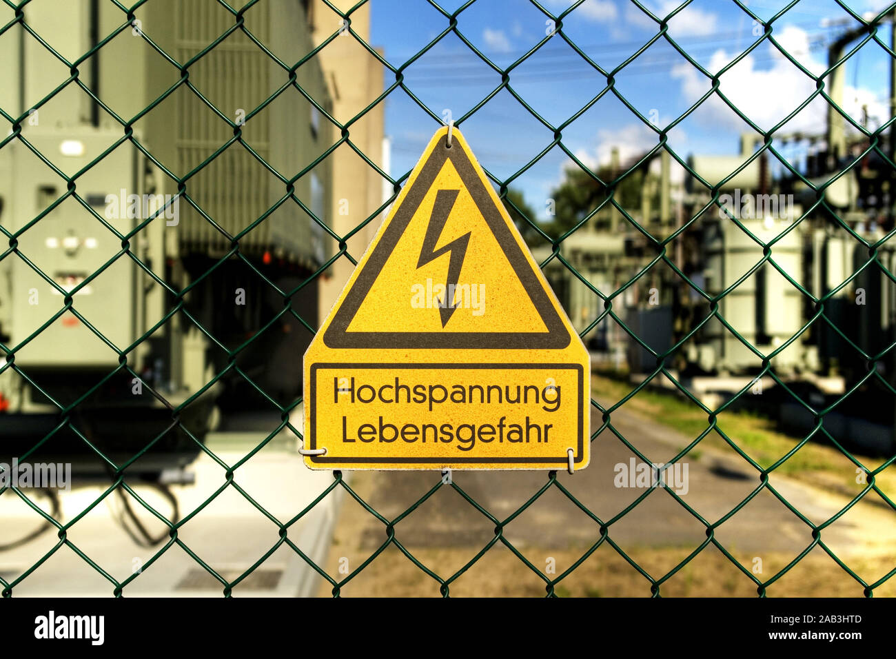 Warnung vorsicht hi-res stock photography and images - Alamy