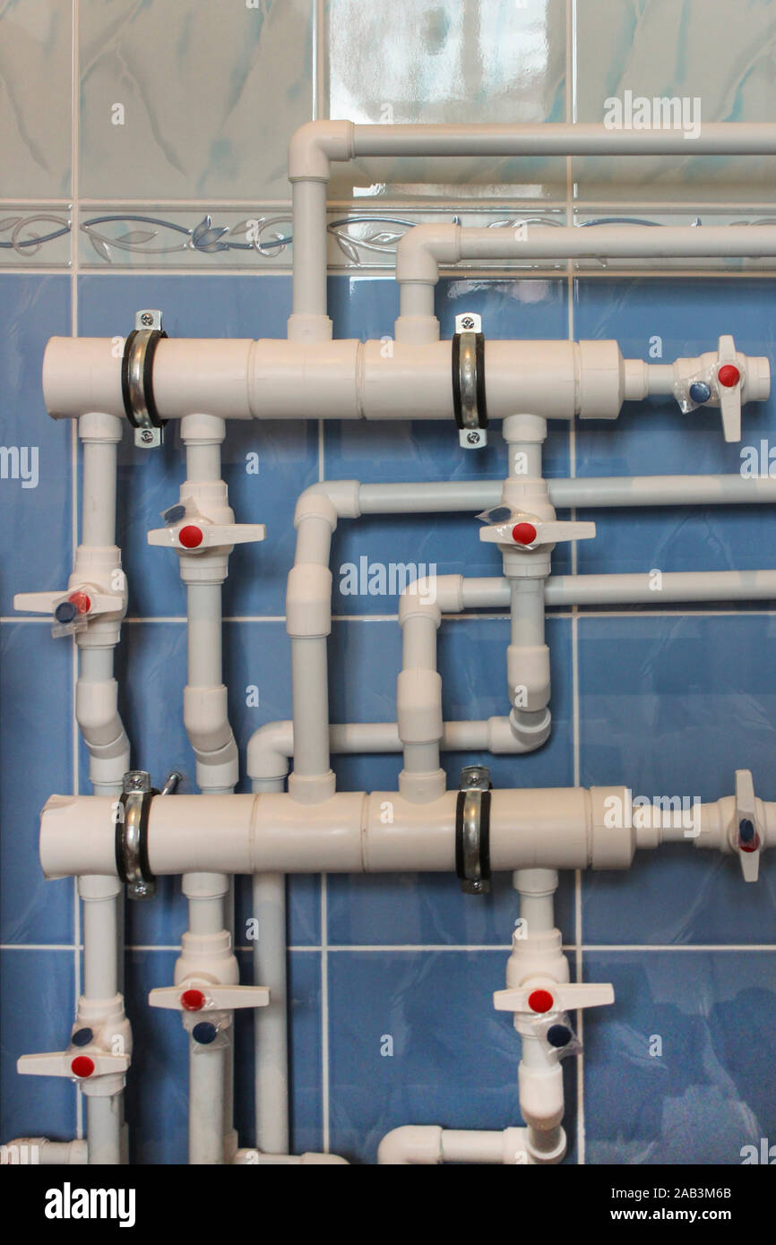 Building Water Industrial Interior Pipes High Resolution Stock ...